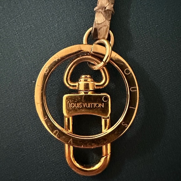 Louis Vuitton | Other | Louis Vuitton Snake Skin Bag Charm | Poshmark